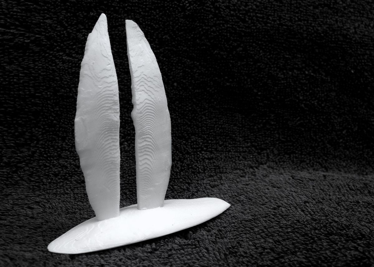 'Cuttlefish Sailing Boat' Poster, picture, metal print, paint by ...