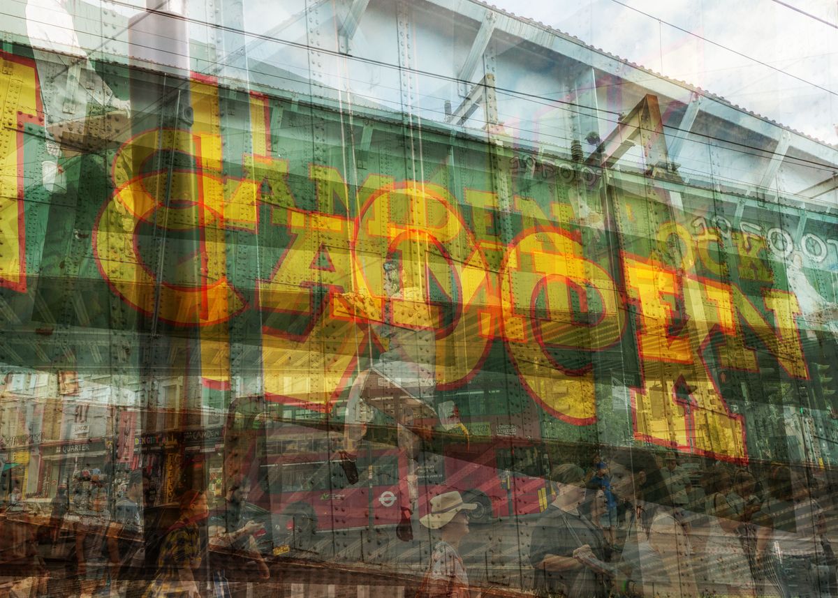 'Camden Loch ' Poster, picture, metal print, paint by Kyle Burgess ...