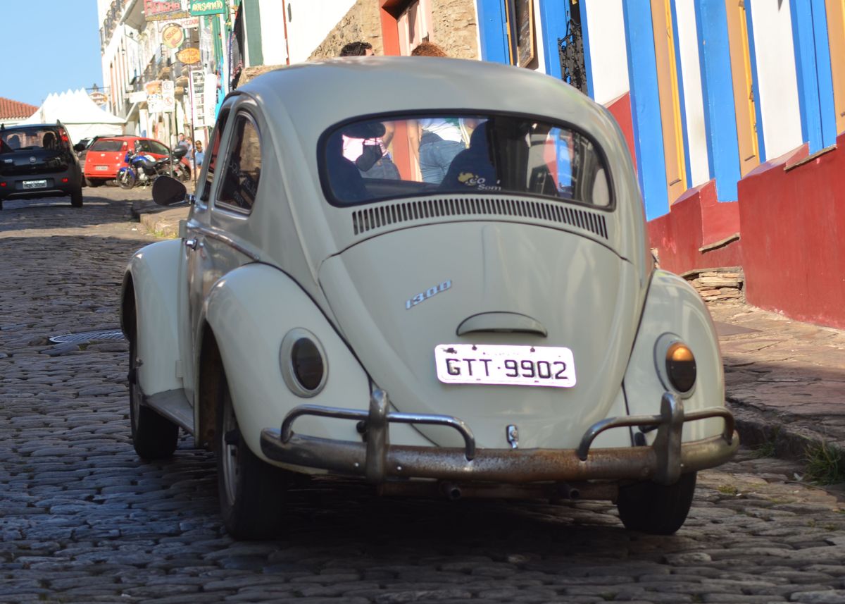 'Fusca' Poster, picture, metal print, paint by walce santos | Displate