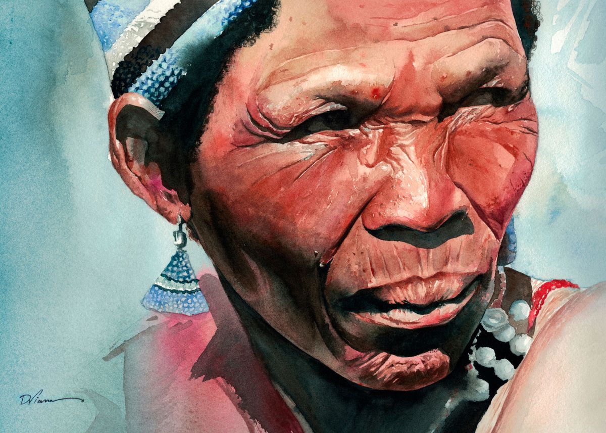'Botswana' Poster by DV Crafts | Displate