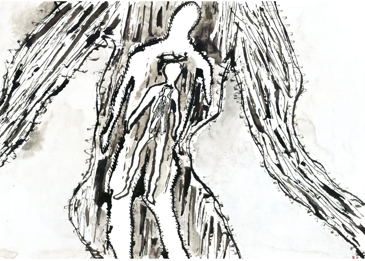 'multitude' Poster, picture, metal print, paint by Rugilė Klabytė ...