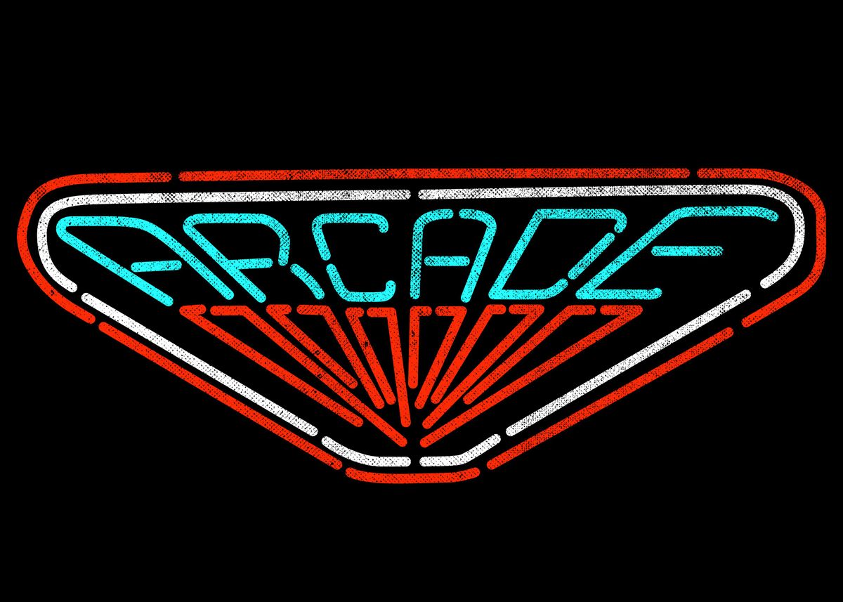 'Arcade' Poster by rocket man | Displate