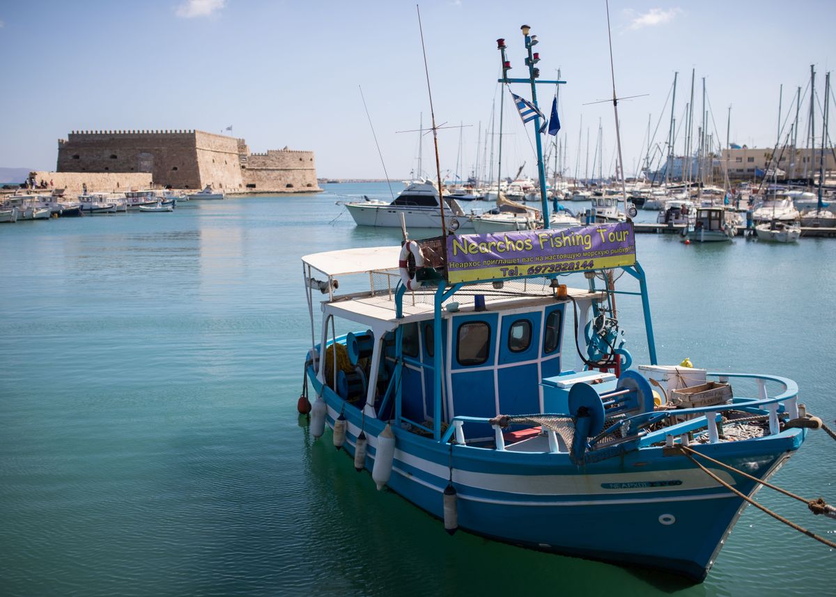 'Fishing Boat' Poster, picture, metal print, paint by Lucas Cornwell ...