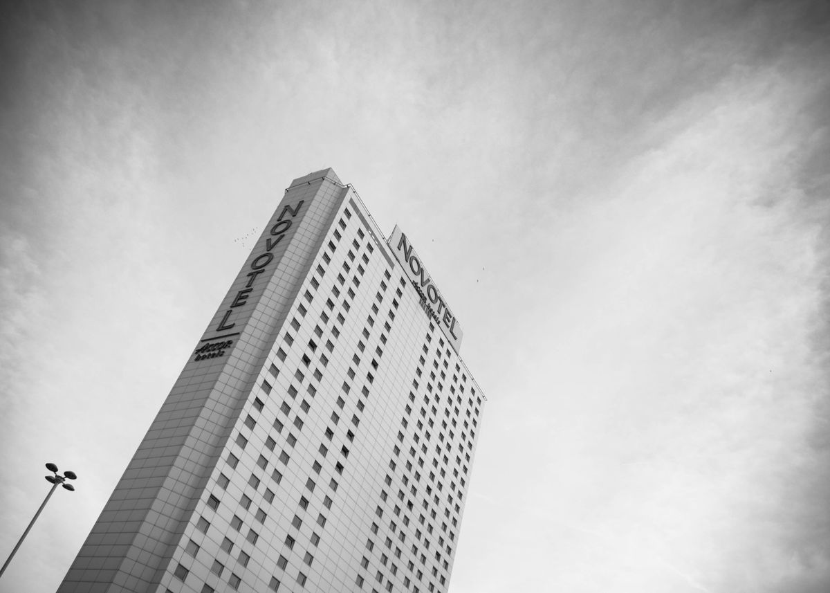 'Novotel' Poster, picture, metal print, paint by Jarosław Kubak | Displate