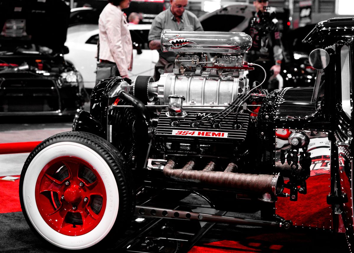 'Hemi' Poster by Daniel Gaudin | Displate