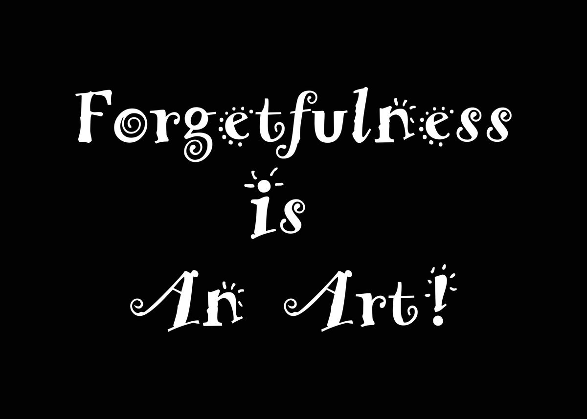 'Forgetfullness' Poster, picture, metal print, paint by Jacqui ...