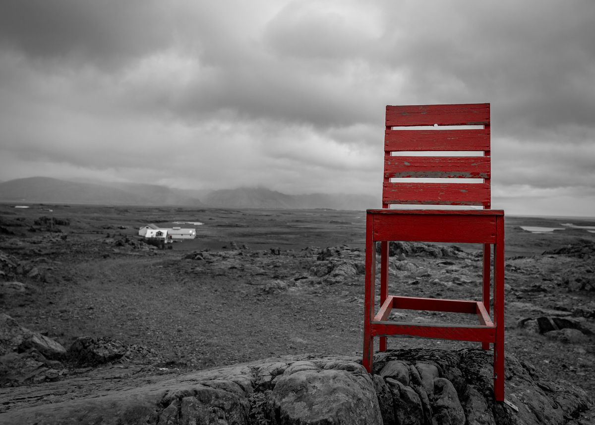 'The Lonely Chair' Poster by Done4 Today | Displate