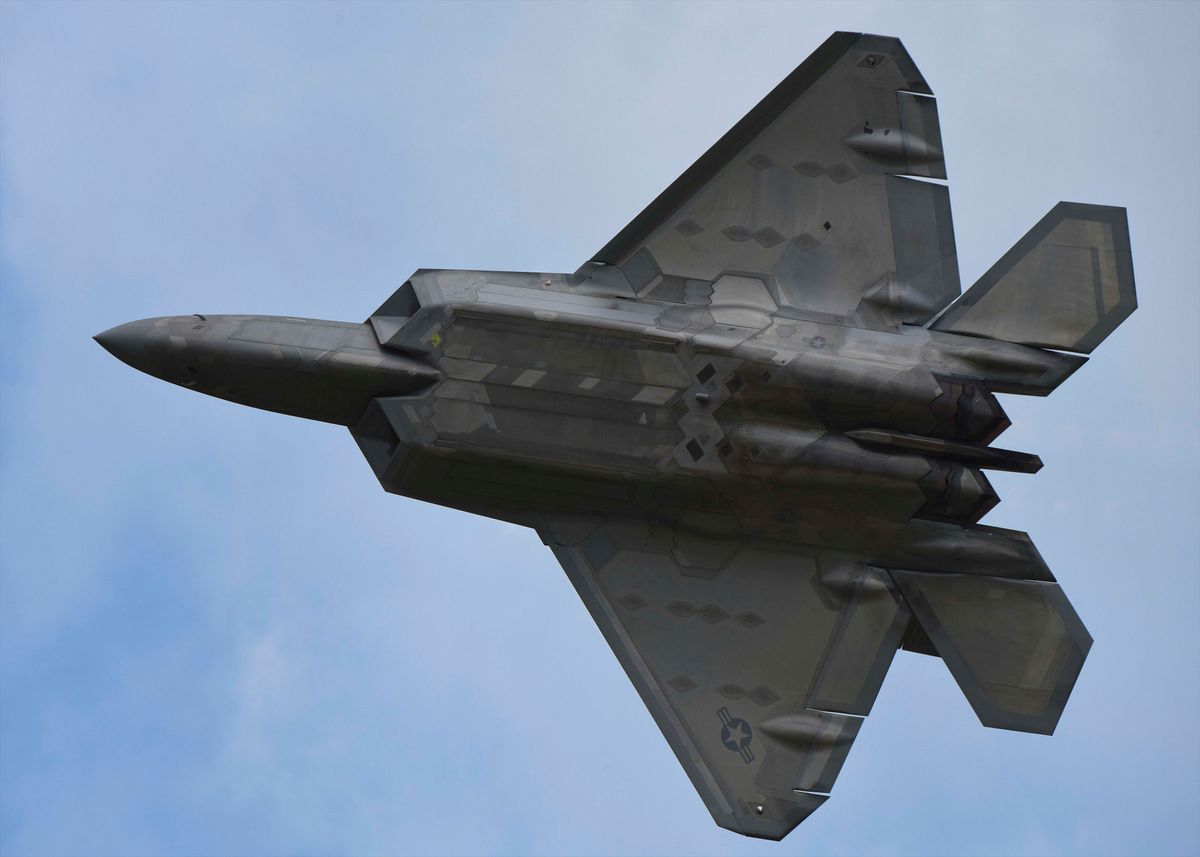 'F22' Poster, picture, metal print, paint by Conceptual Photography ...