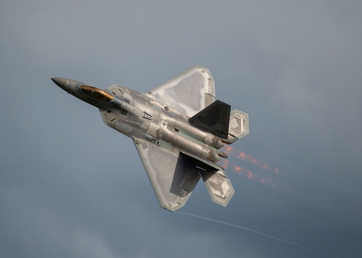 'F22' Poster, picture, metal print, paint by Conceptual Photography ...