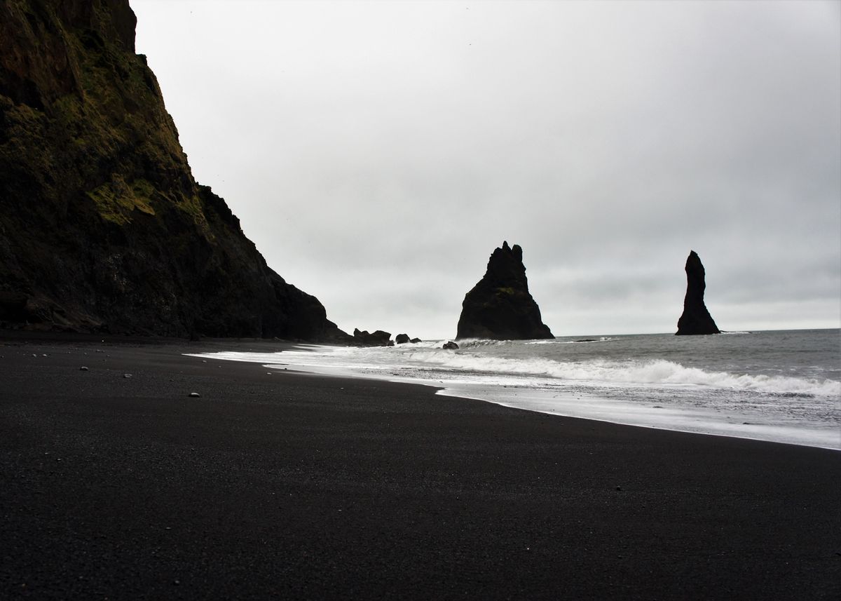 'Reynisfjara' Poster, picture, metal print, paint by Tathan McShane ...