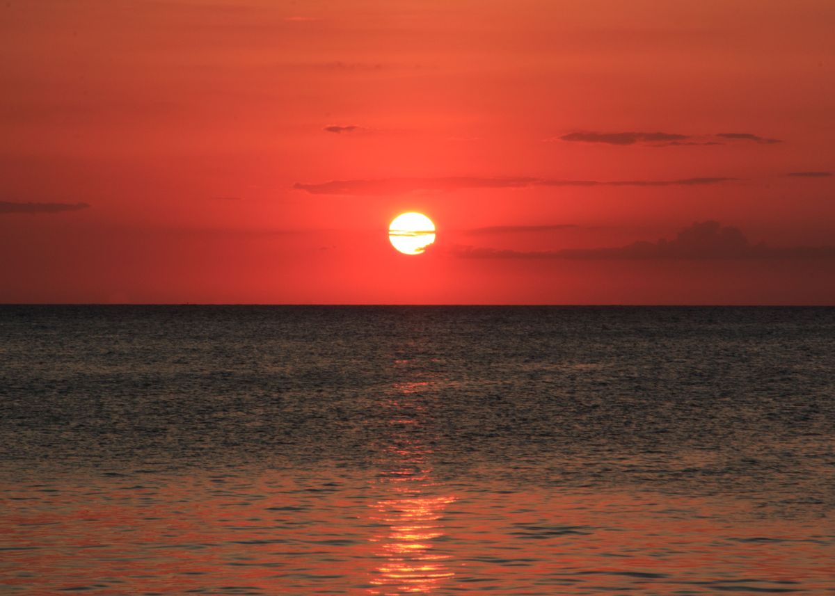 'Sunset Dar' Poster by Richard Miles | Displate