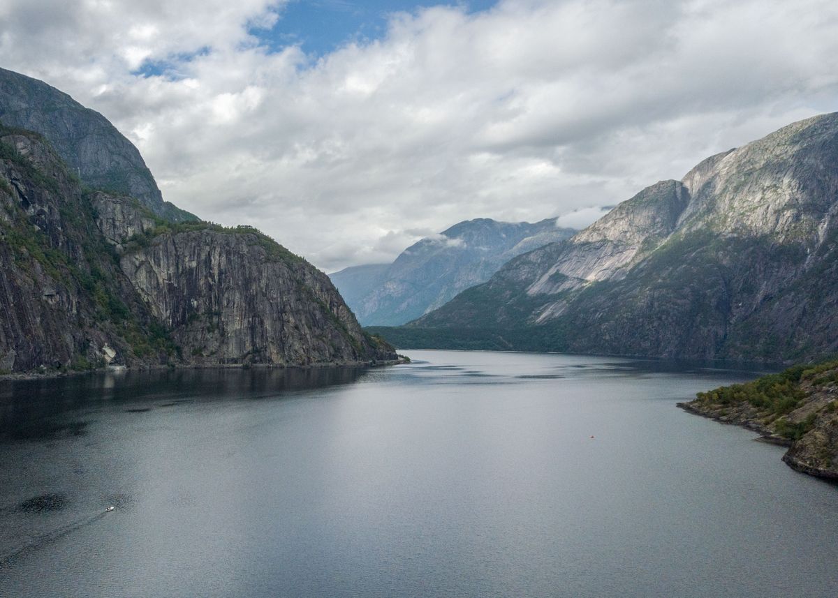 'The big lake' Poster by Rick Groot | Displate