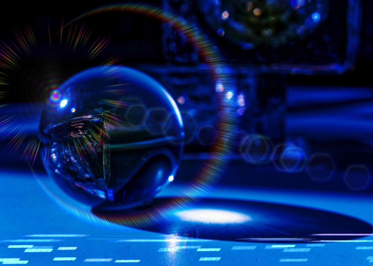 'Magical cristal globe' Poster by Daniel Azocar | Displate