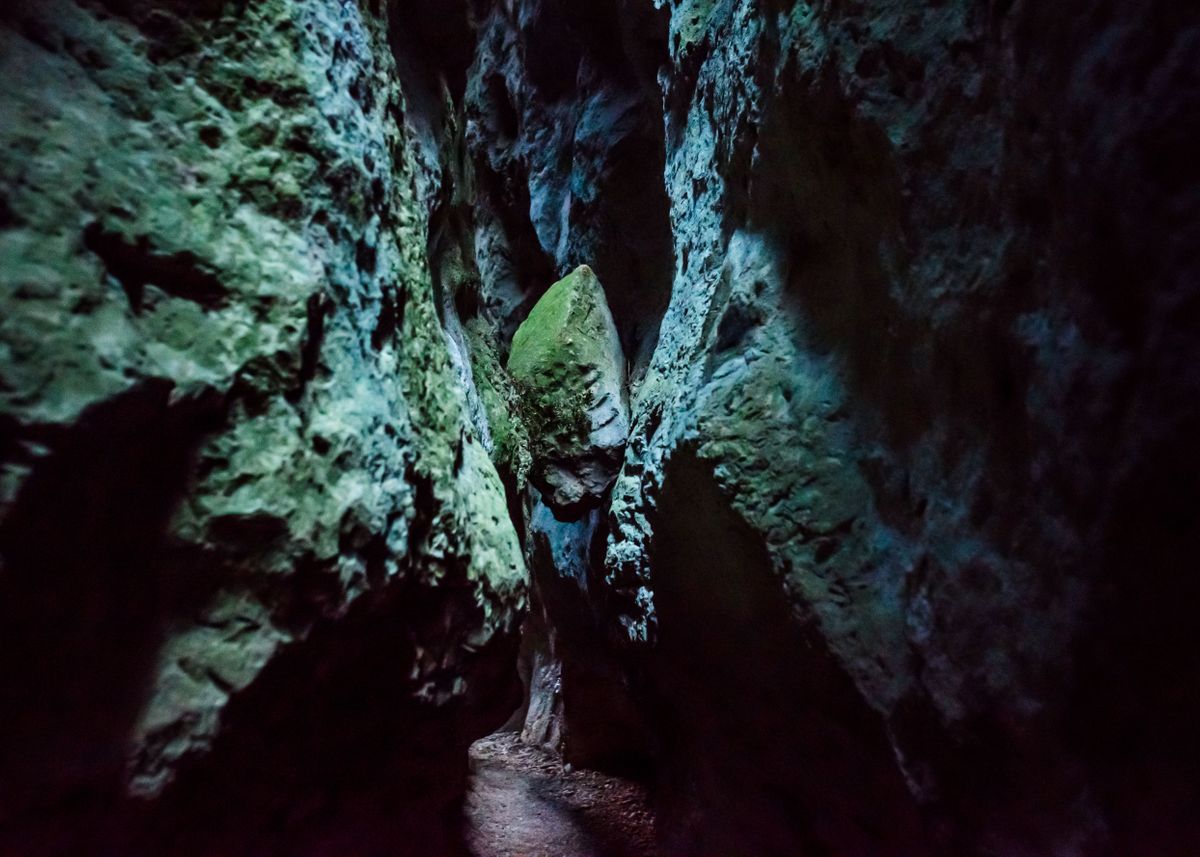 'Falling rock' Poster, picture, metal print, paint by Andrea Martinetti ...