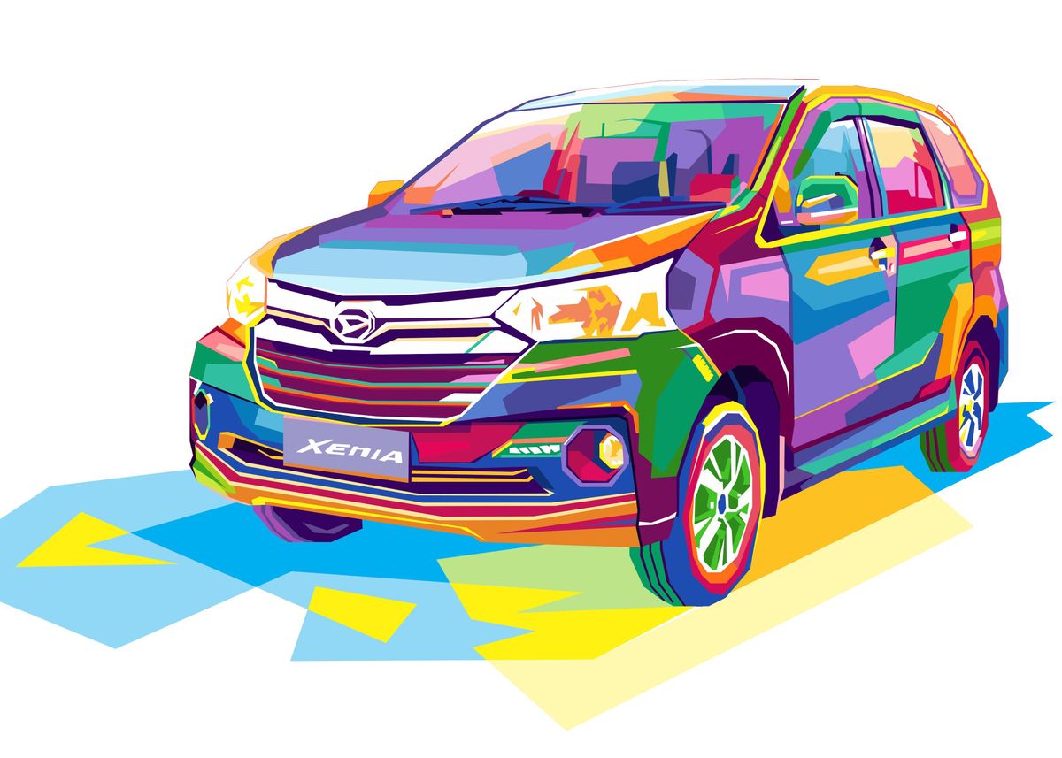 'Pimp My Ride WPAP ART' Poster, picture, metal print, paint by Erik ...