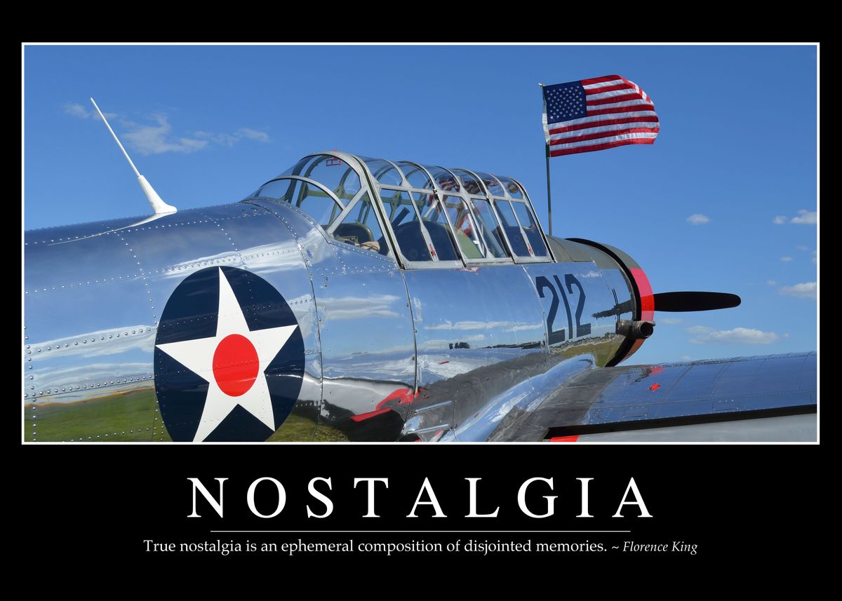 'Nostalgia Motivational' Poster by Stocktrek Images | Displate