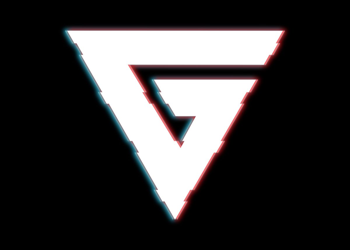 'Gitch' Poster, picture, metal print, paint by wesley van zwol | Displate