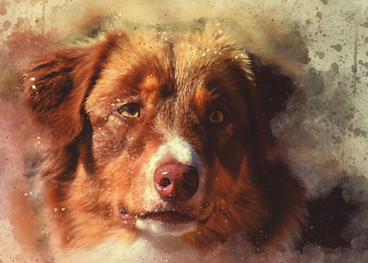 'Dog' Poster by dmc 696 | Displate
