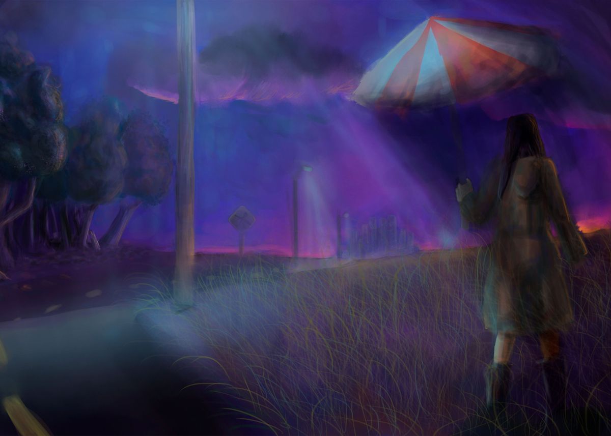 'Darkle' Poster by lucio saulino! | Displate