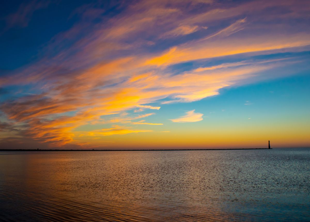 'Curved Clouds' Poster, picture, metal print, paint by Brandon Schultz ...