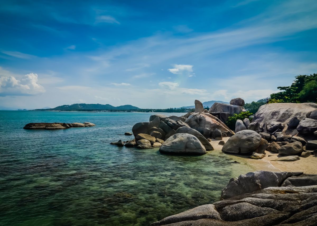 'Koh Samui' Poster by Kristina Jakubikova | Displate