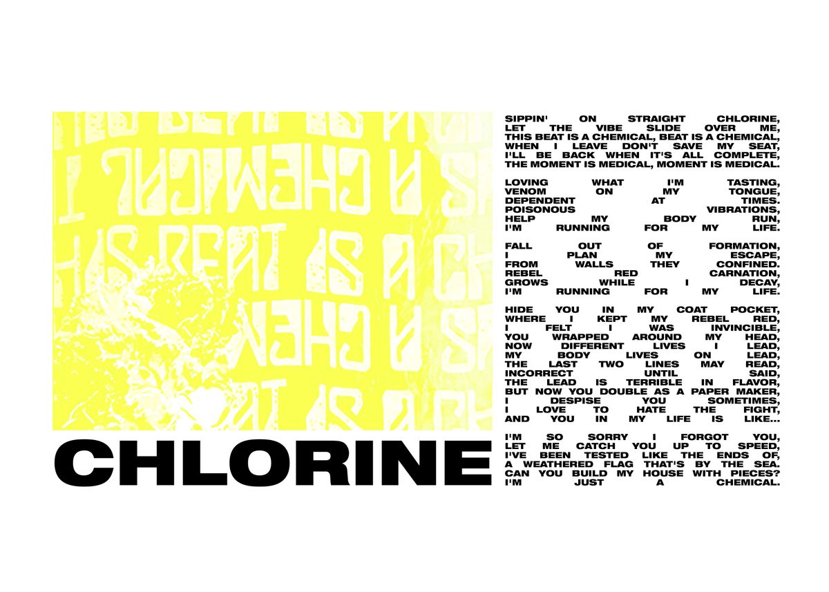 'Chlorine TOP' Poster, picture, metal print, paint by Francisco ...