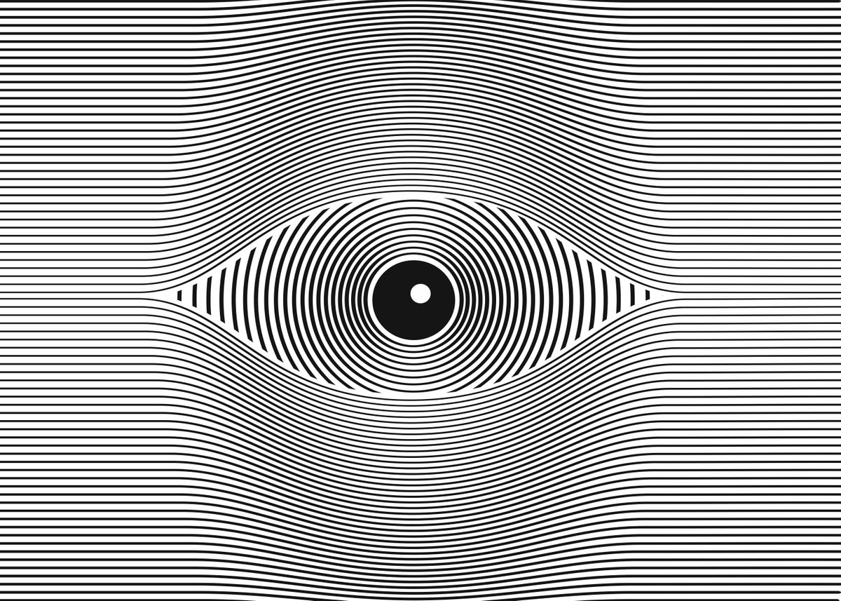 'Kinetic Eye' Poster, picture, metal print, paint by ERiC KiRSTEN ...