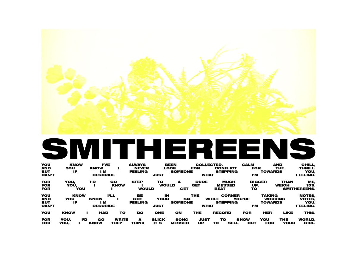 'Smithereens TOP' Poster, picture, metal print, paint by Francisco ...