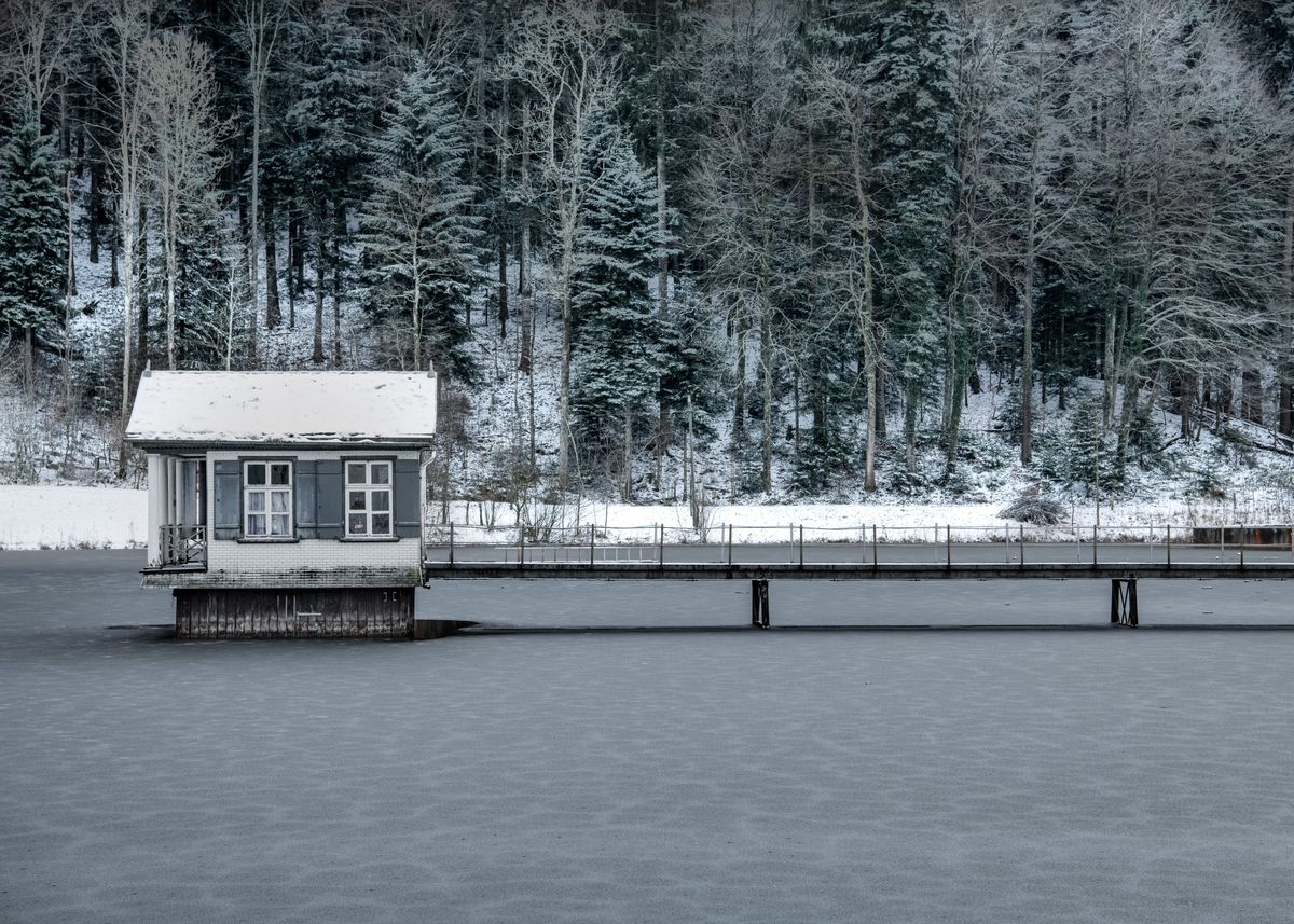 'Ice cold' Poster, picture, metal print, paint by Nik Roth | Displate