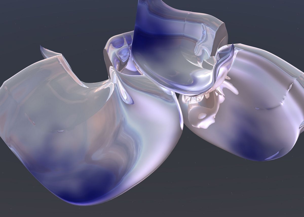 'Cnidaria' Poster, picture, metal print, paint by Jeannette Scranton ...