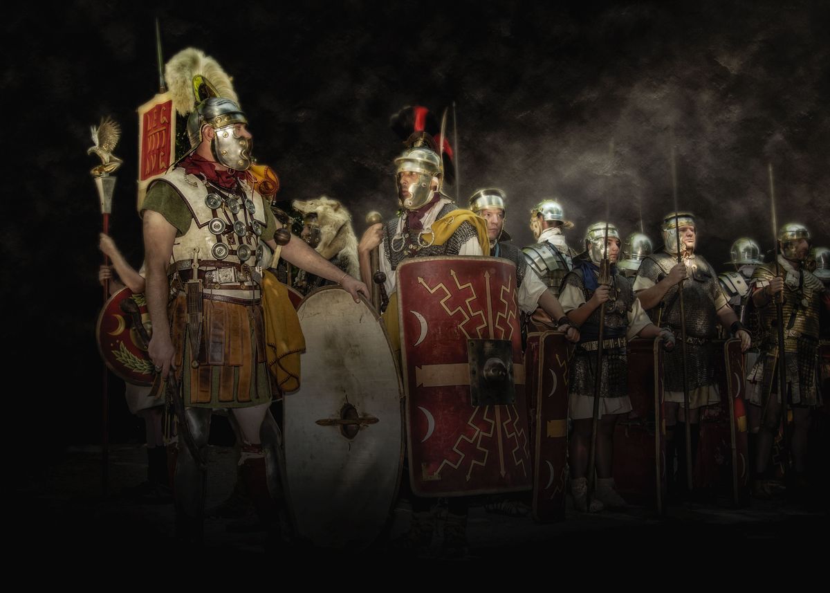 ' The centurion' Poster, picture, metal print, paint by Alain Gaymard ...