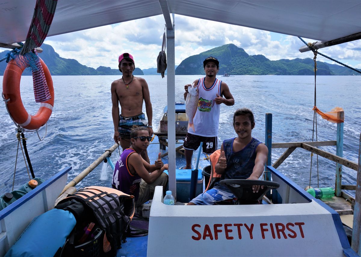 'Safety First' Poster, picture, metal print, paint by Hoang Yen | Displate