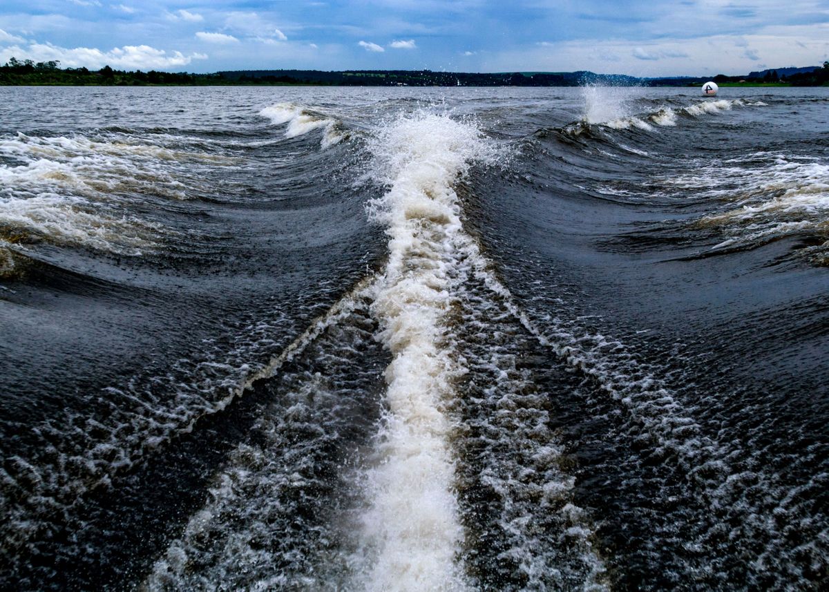 'The Wake' Poster, picture, metal print, paint by Jonathan Wilkins ...