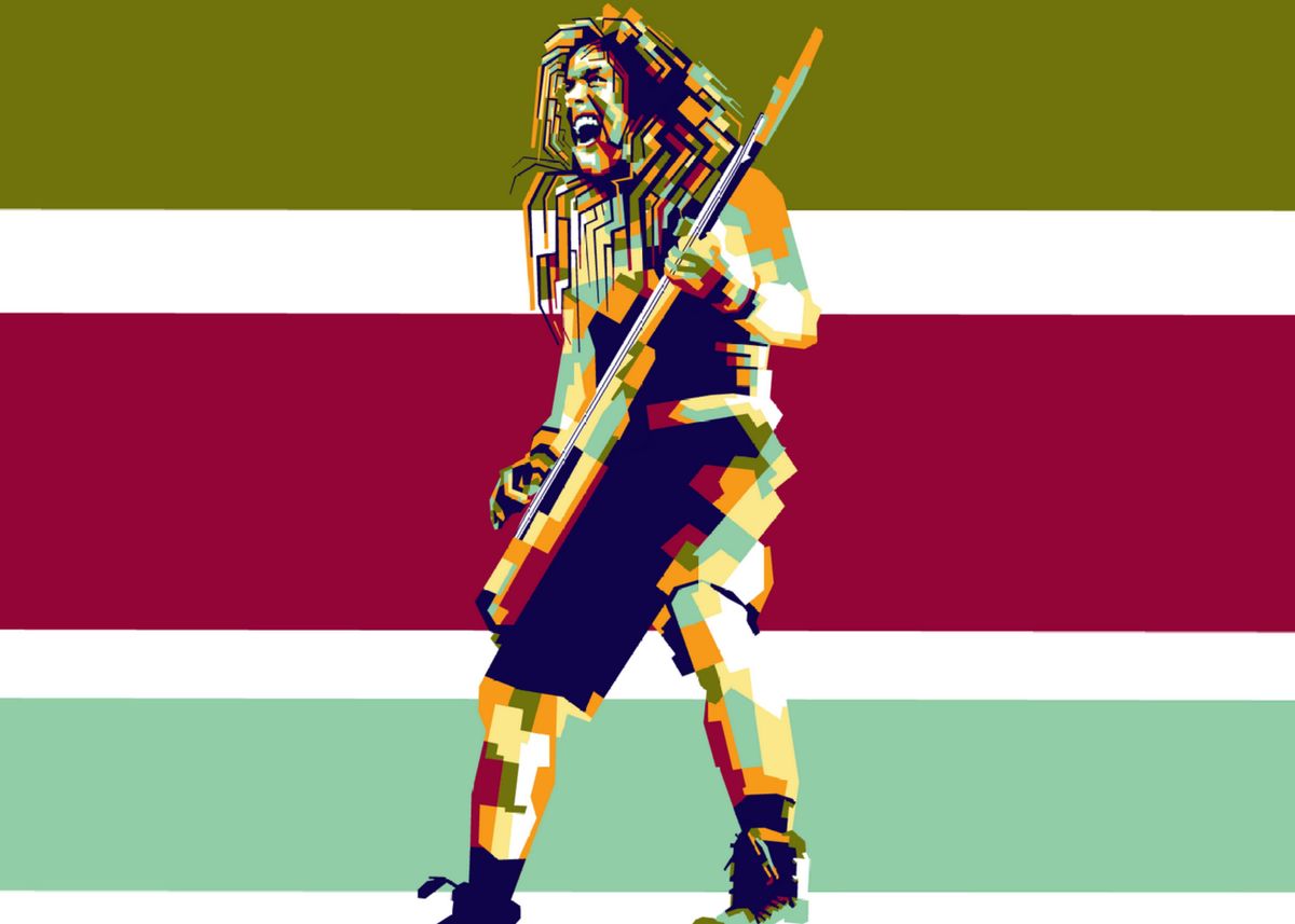 'Steve harris ' Poster, picture, metal print, paint by Syaiful Artwork ...