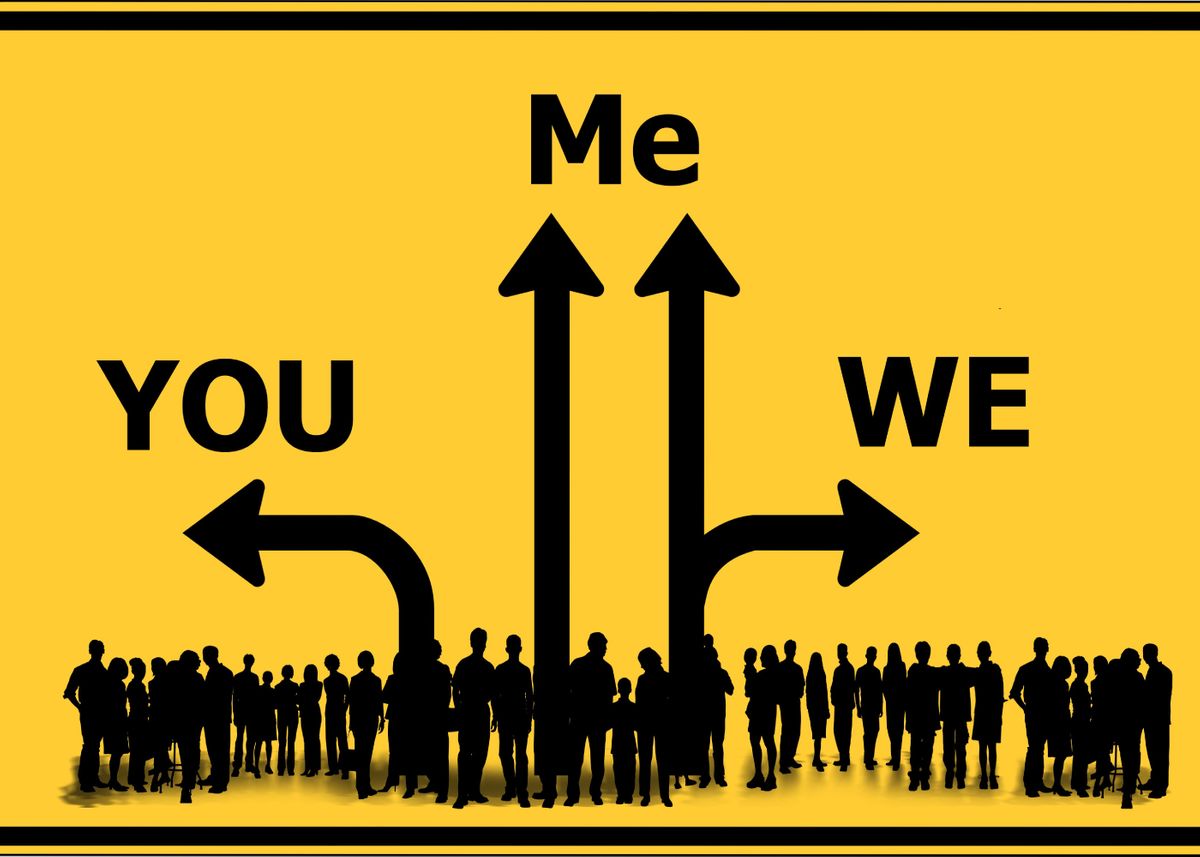 'You Me and We' Poster, picture, metal print, paint by Jose Luis Florez ...