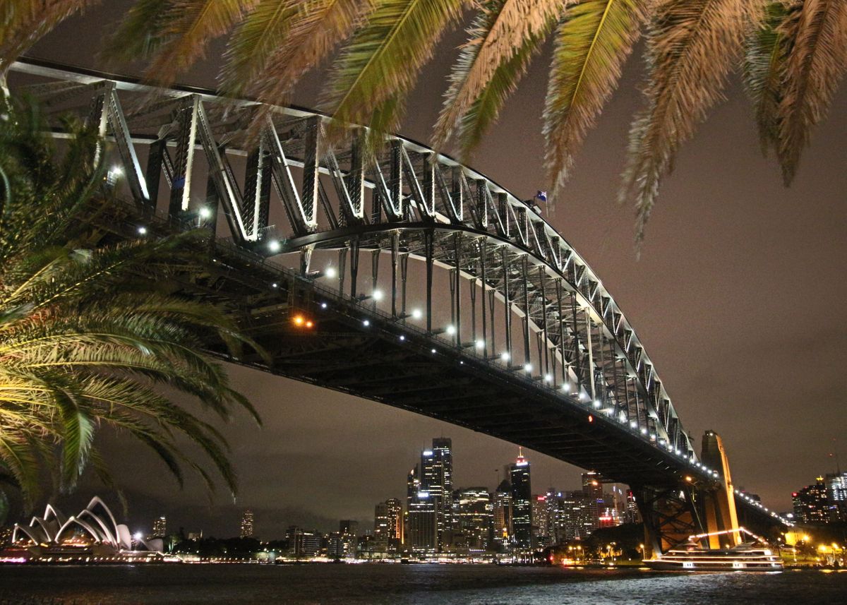 'Sydney Harbour Bridge' Poster, picture, metal print, paint by Gregory ...