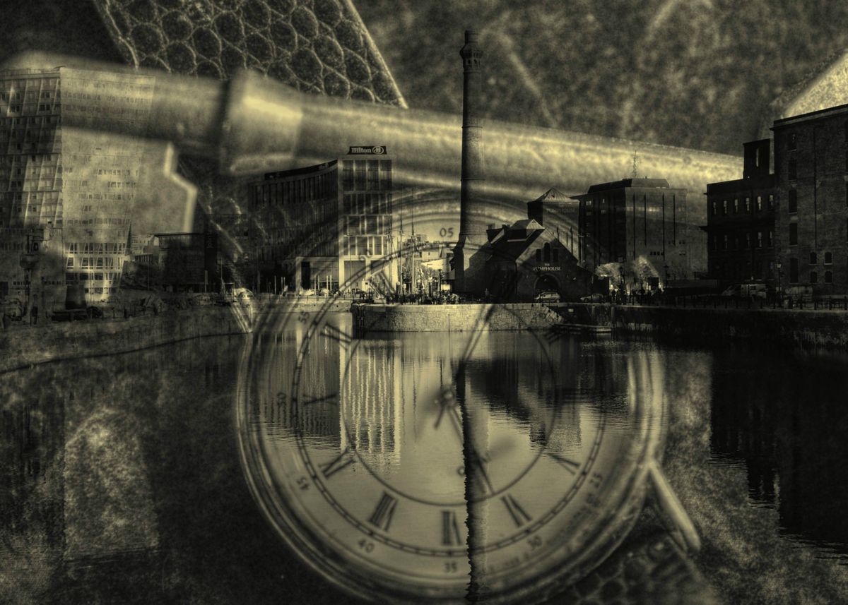 'time lock' Poster, picture, metal print, paint by sue davies | Displate