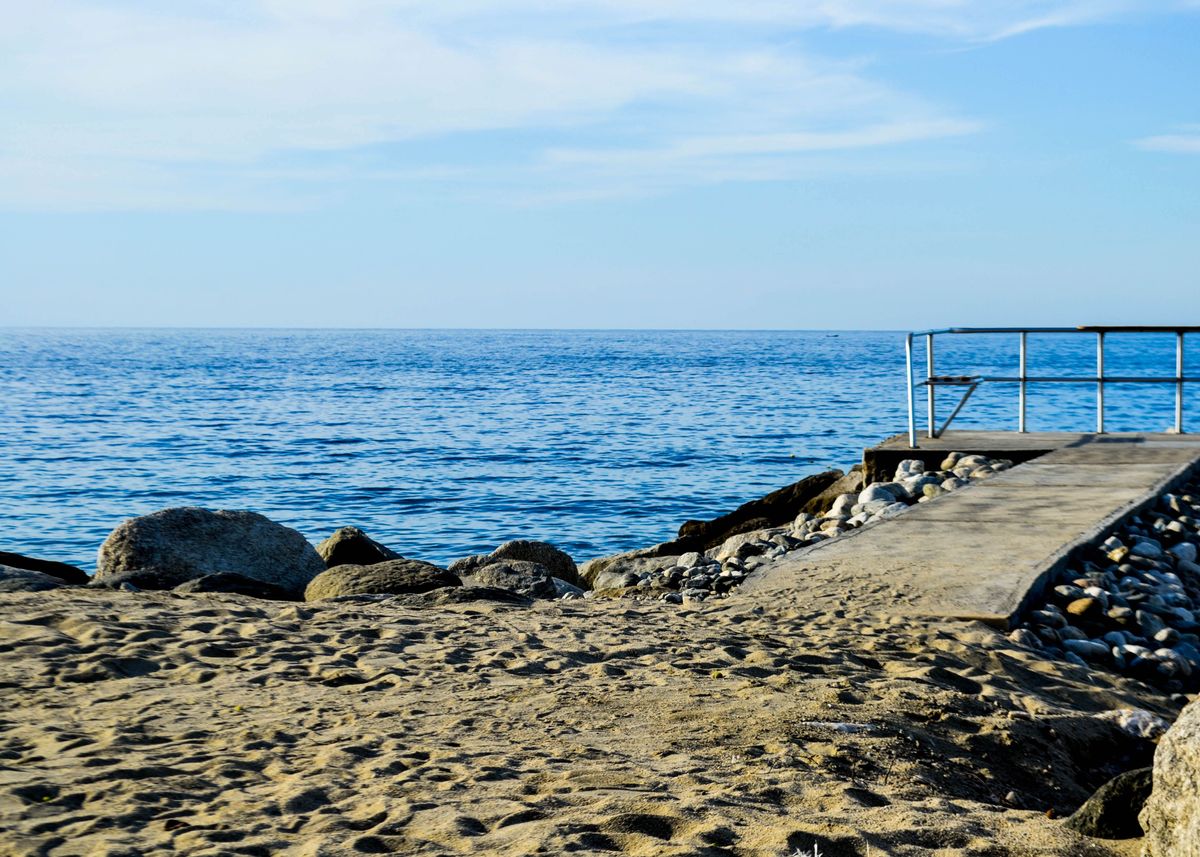 'Beach' Poster, picture, metal print, paint by Mariana Parodi | Displate