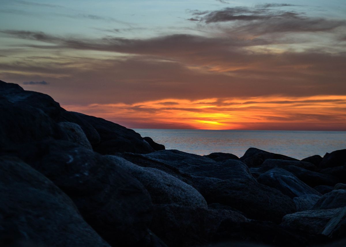 'Sunset' Poster by Mariana Parodi | Displate