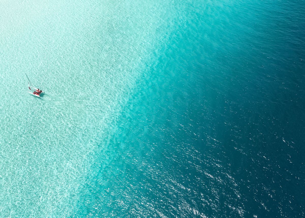 'Water 212' Poster, picture, metal print, paint by Jenny B | Displate