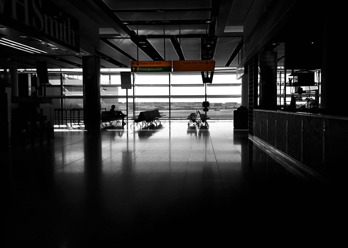 'Terminal' Poster by Aaron Rendell | Displate