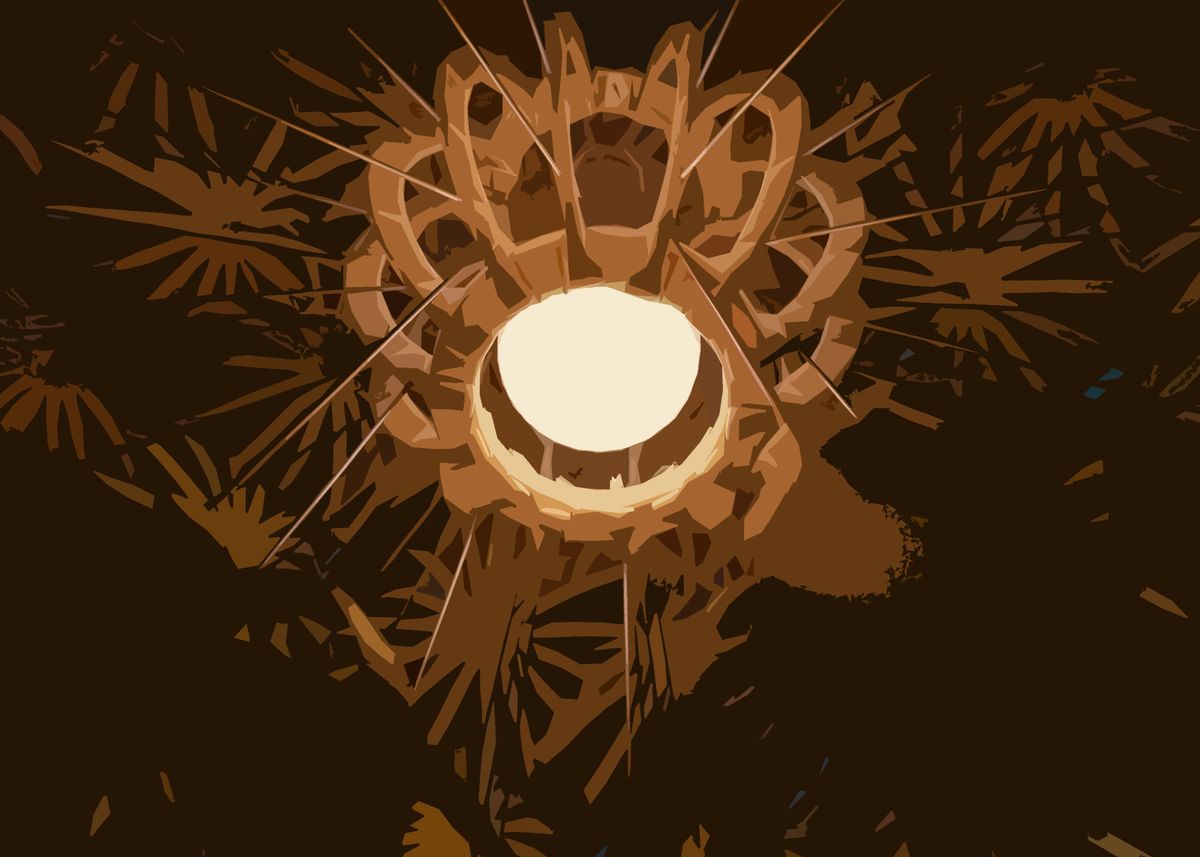 'Abstract light' Poster by Dimitar Savov | Displate