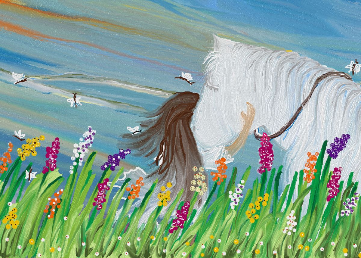 'sweet summer' Poster by Noralyn Lucero | Displate