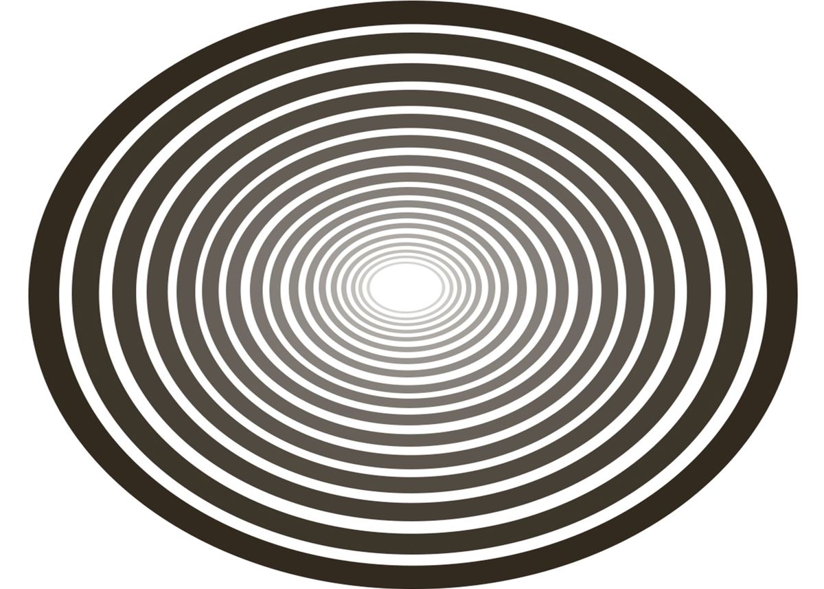 'optical illusion ' Poster by Milos Maric | Displate