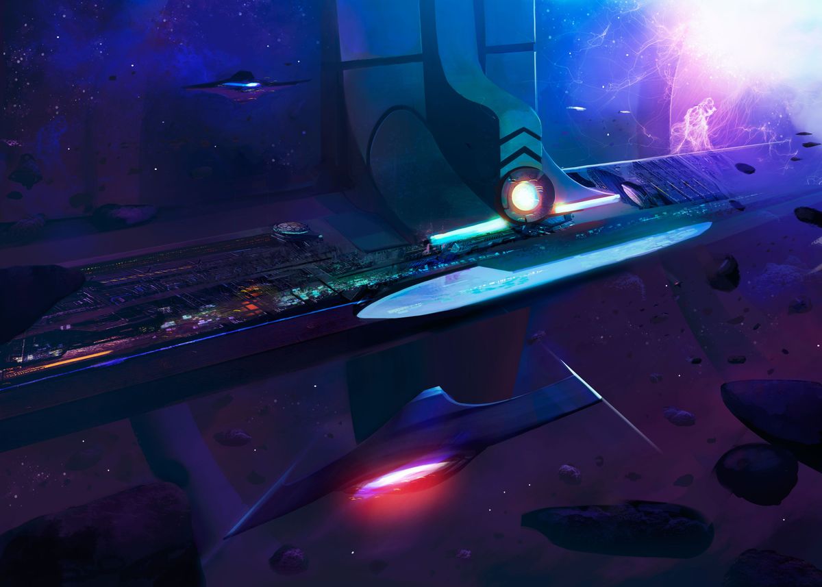 'Space Invaders' Poster by juan felipe sandoval | Displate