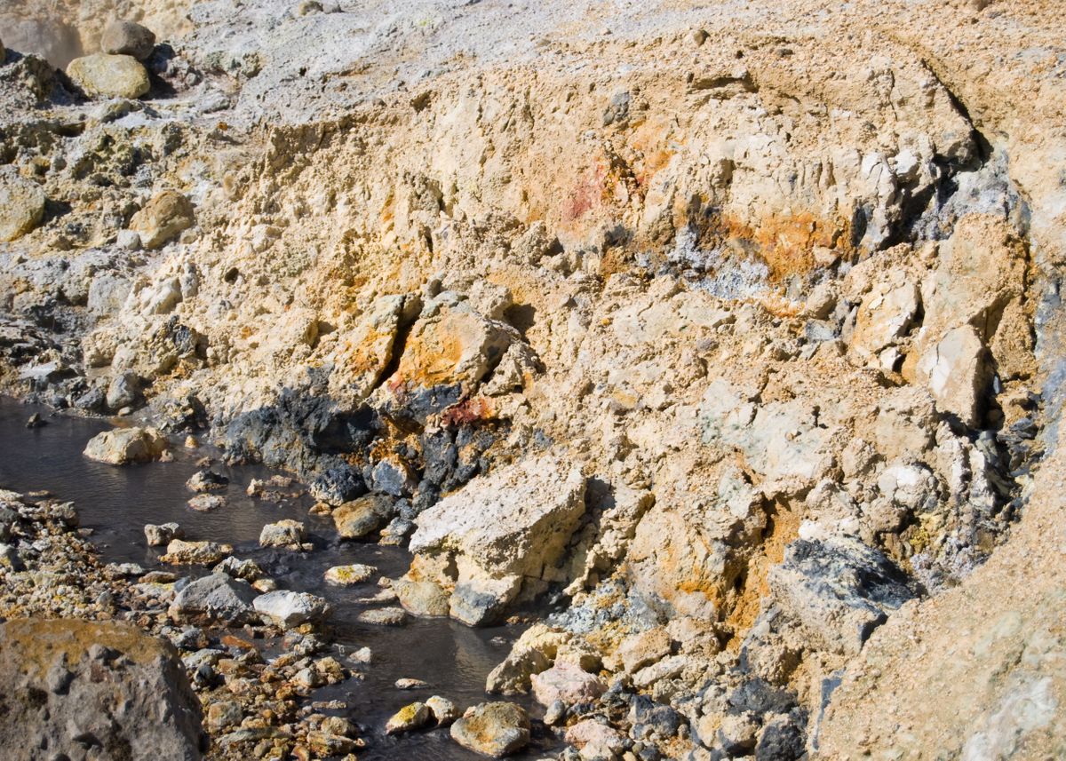 'Icelandic Rock Fall' Poster, picture, metal print, paint by Matthew ...