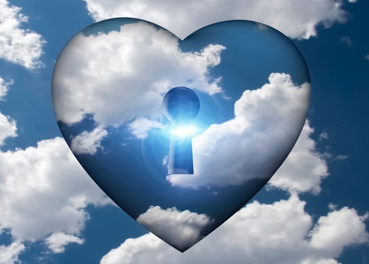 'Freedom Heart' Poster, picture, metal print, paint by Bruce Rolff ...