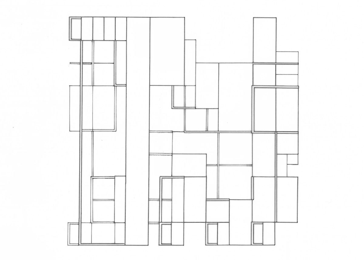 'Cube elevation' Poster, picture, metal print, paint by CHRIS LAI ...