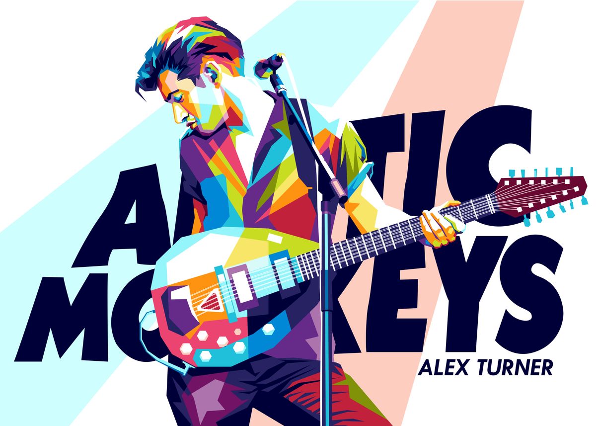 'Alex Turner' Poster by wpap me | Displate