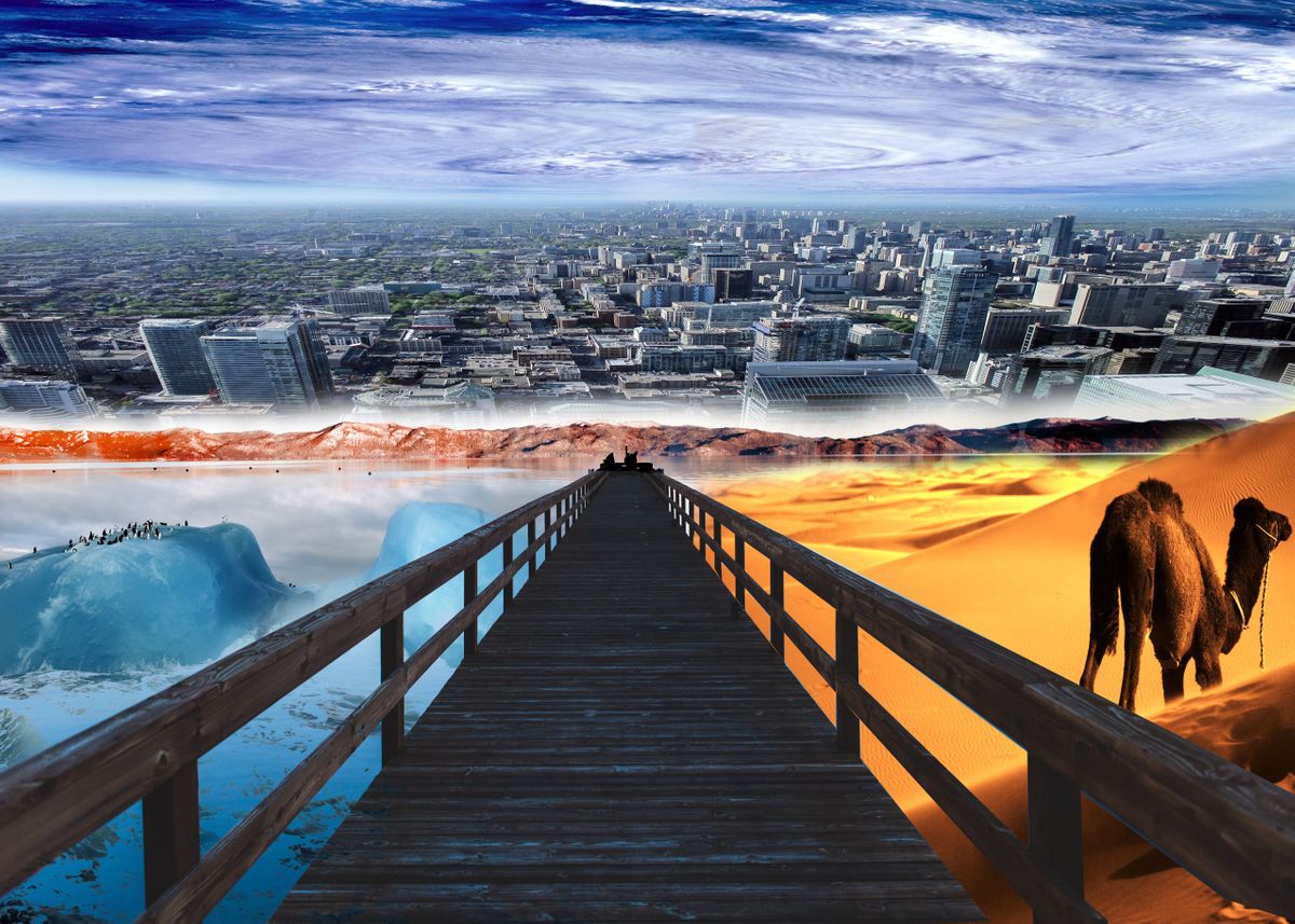 'The season' Poster, picture, metal print, paint by Milos Maric | Displate